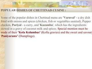 Chettinad | PPT