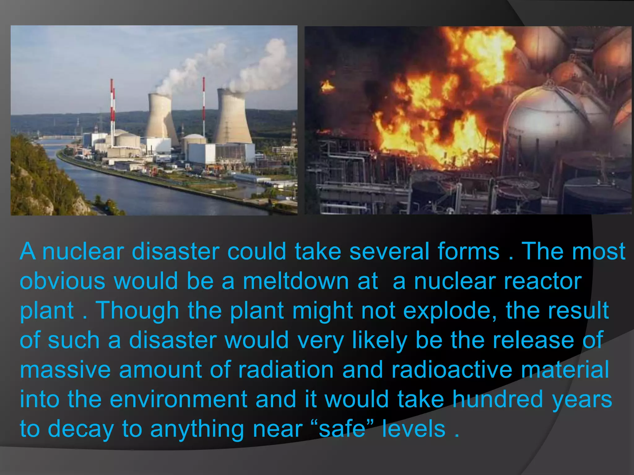 nuclear disasters | PPTX