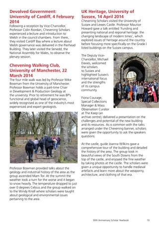 Chevening - стипендия для обучения в Великобритании | PDF