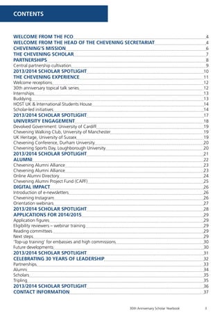 Chevening - стипендия для обучения в Великобритании | PDF