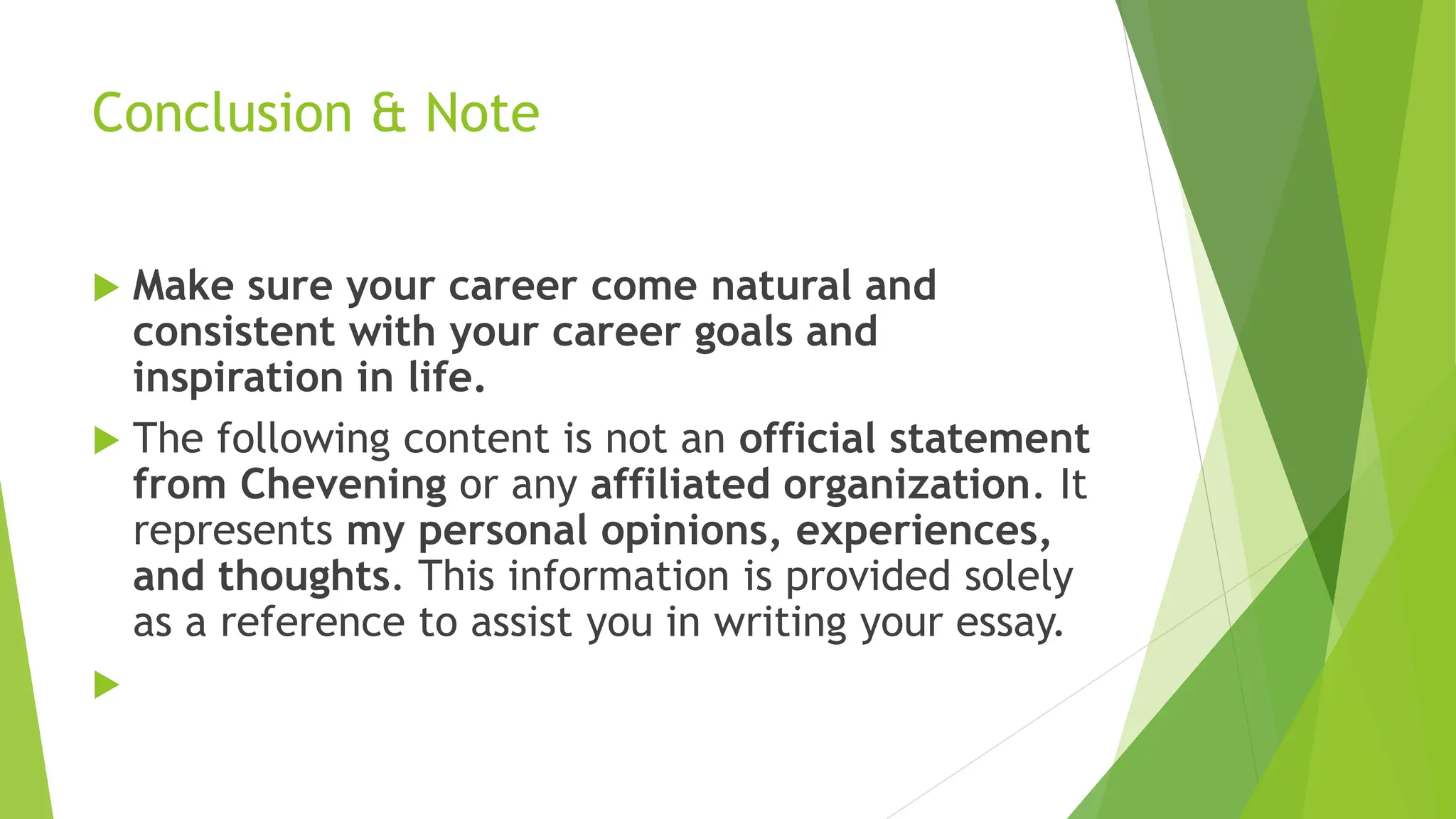 Chevening Scholarship Application Tips: Writing Outstanding Studying in ...