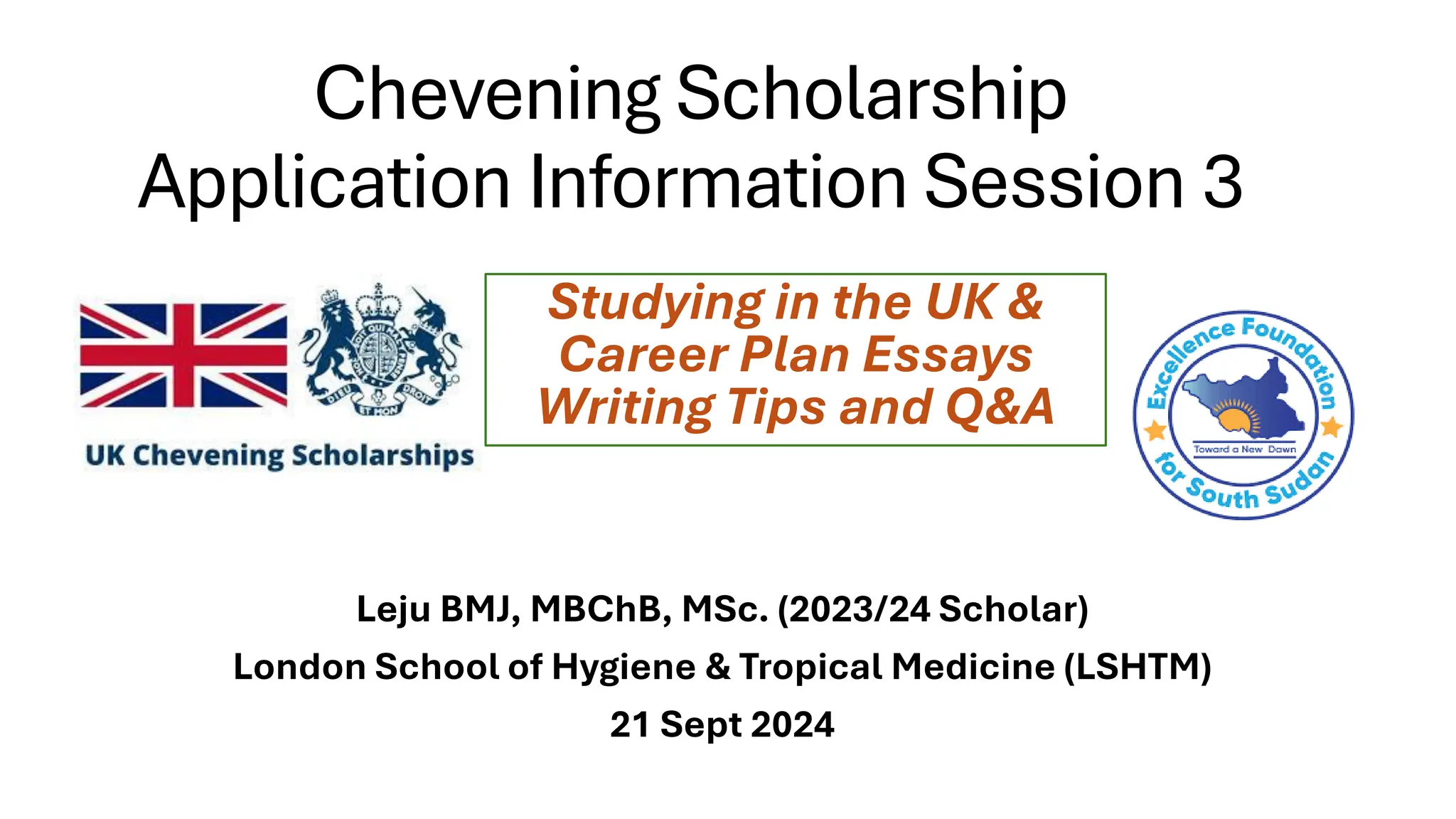 Chevening Scholarship Application Tips: Writing Outstanding Studying in ...