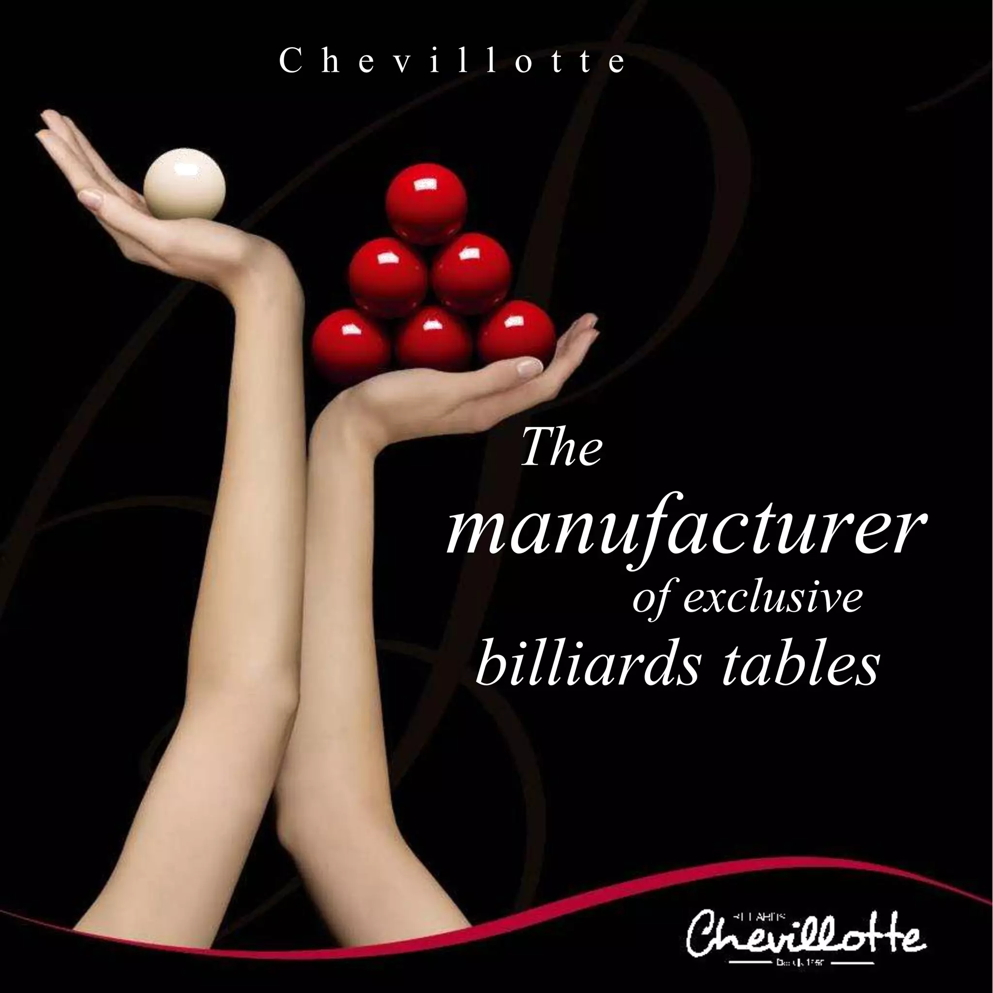 Chevillotte: The Manufacturer of Exclusive Modern Billiard Tables ...