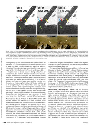 The elusive nature of Martian liquid brines | PDF