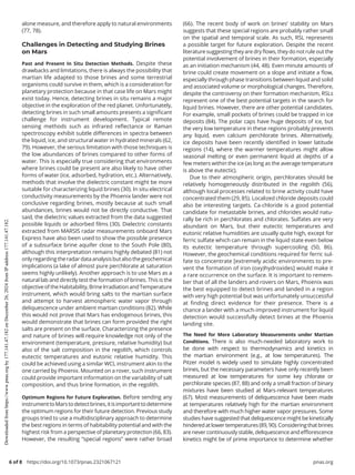 The elusive nature of Martian liquid brines | PDF