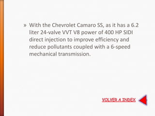 Chevrolet camaro | PPTX