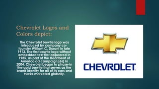 Chevrolet ppt's | PPTX