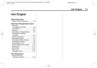 Chevrolet Spin Owner Manuals Book and other | PDF