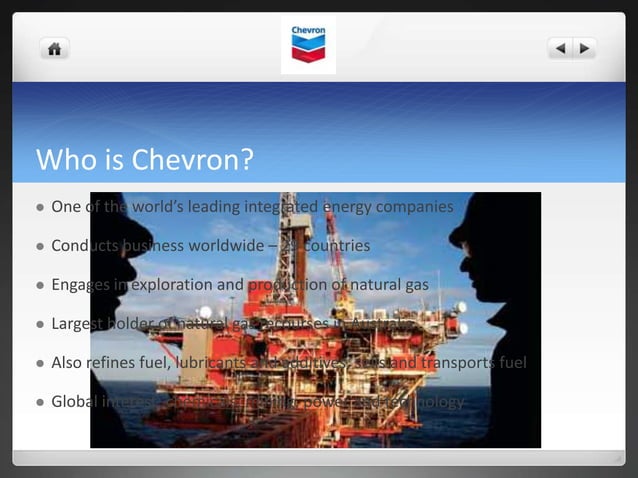 Chevron presentation final | PPT