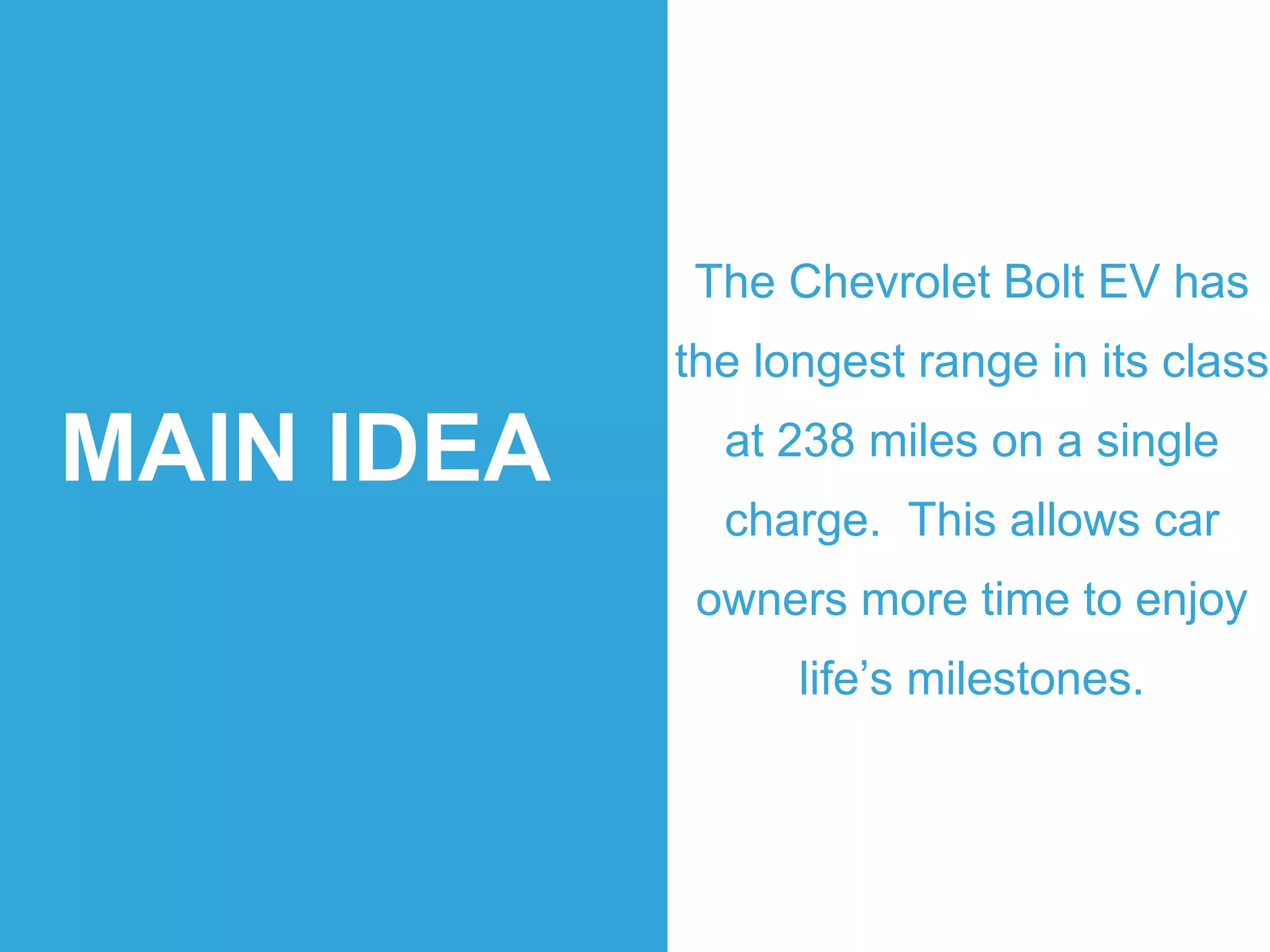 Chevy Bolt EV Campaign | PPTX