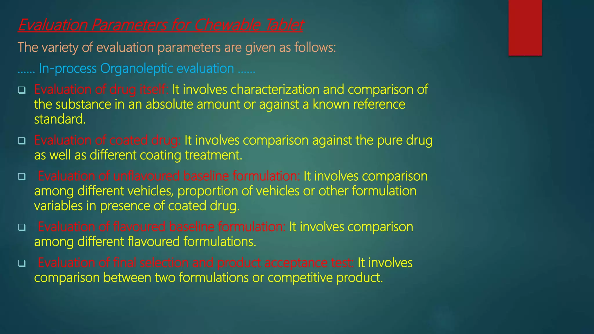 Chewable tablet | PPTX