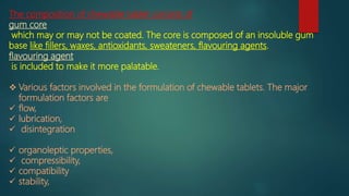 Chewable tablet | PPTX