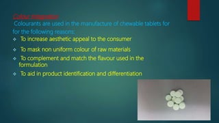 Chewable tablet | PPTX
