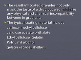 CHEWABLE TABLETS,formulation factors and various types of chewable ...