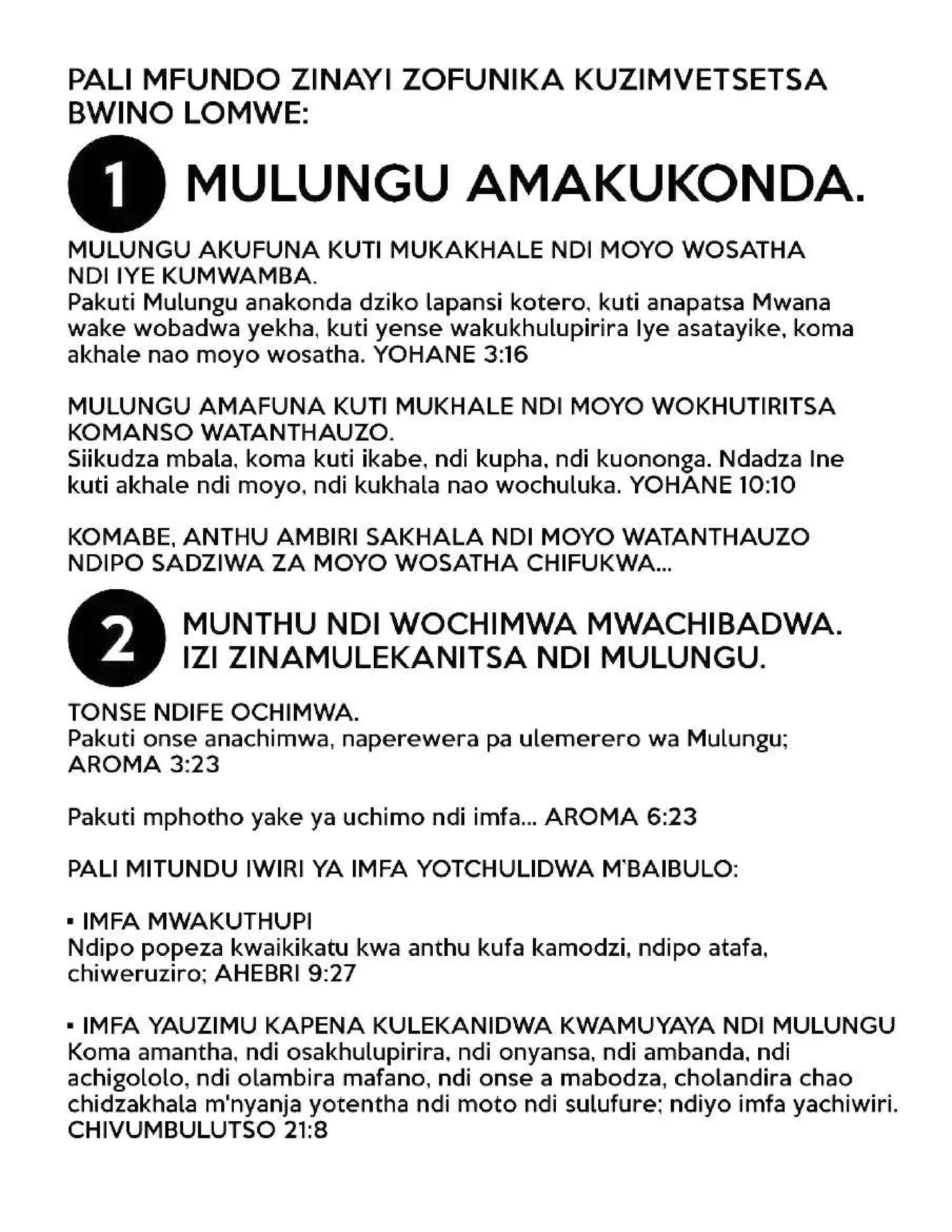 Chewa Chichewa Nyanja Gospel Tract - ONLY JESUS CHRIST SAVES.pdf