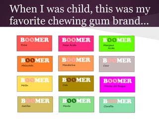 Chewing gum in a new way | PDF
