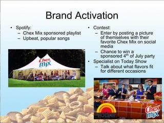 Chex Mix Advertising Campaign | PDF
