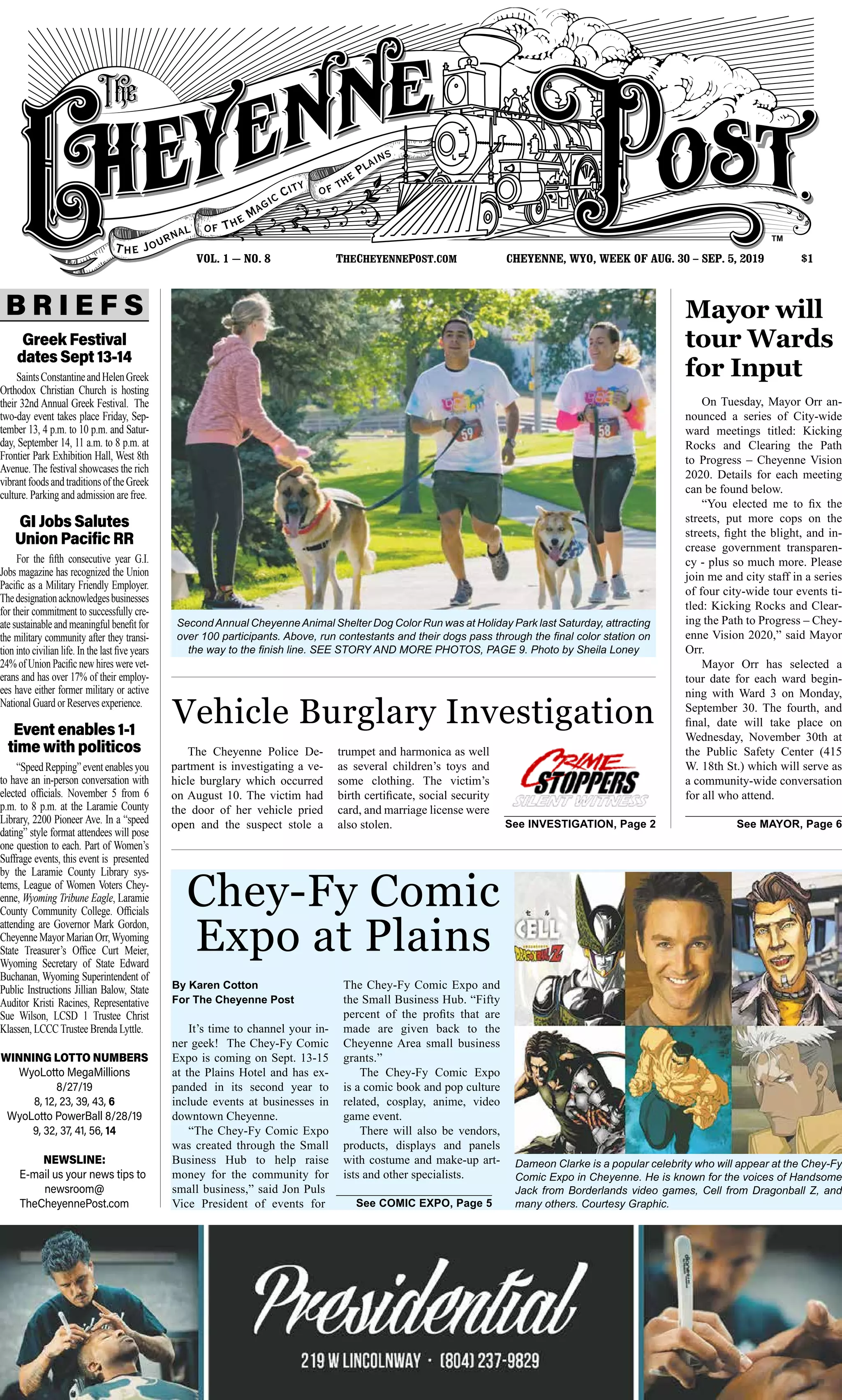 The Cheyenne Post - Volume 1 Issue 8 | PDF