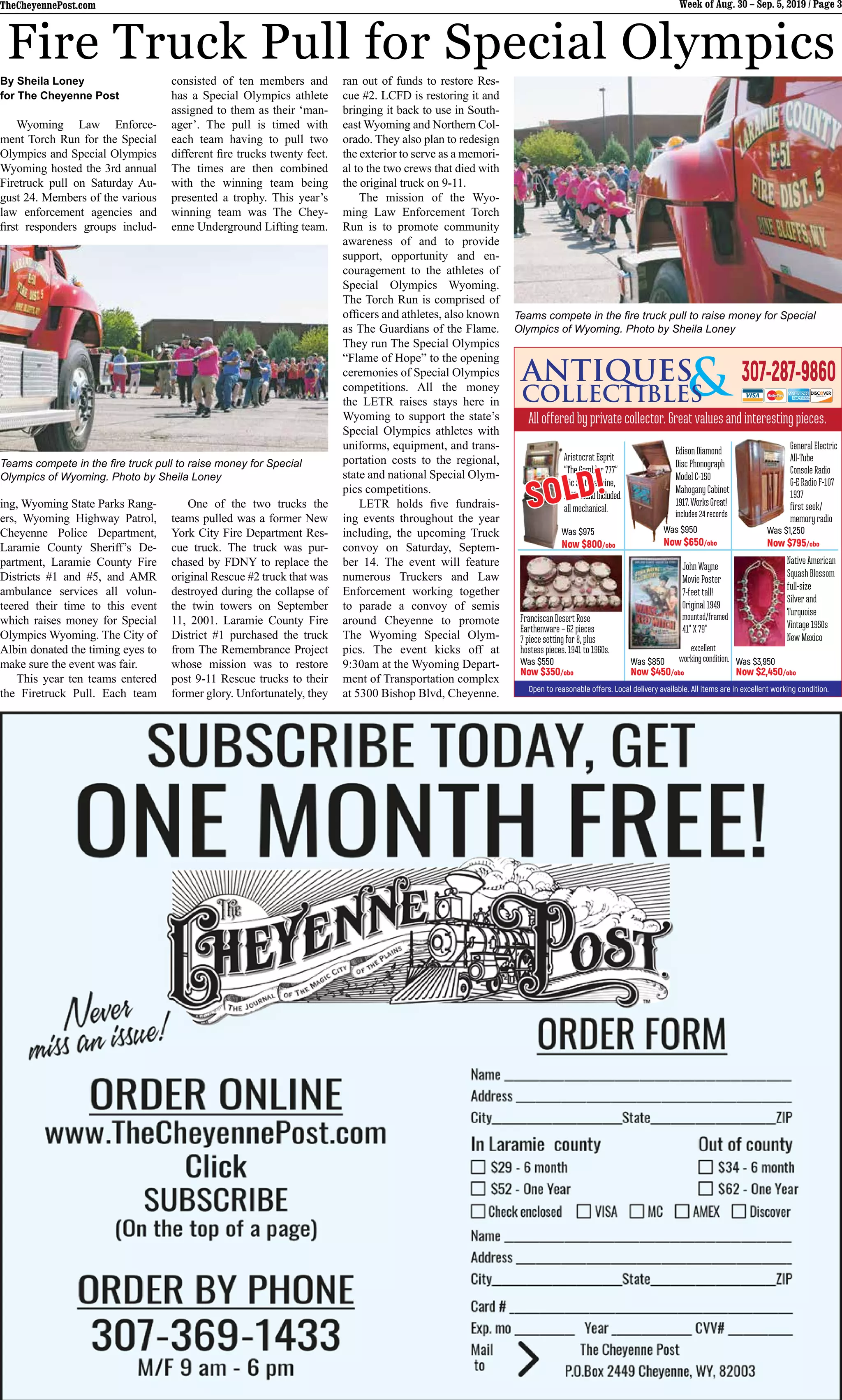 The Cheyenne Post - Volume 1 Issue 8 | PDF