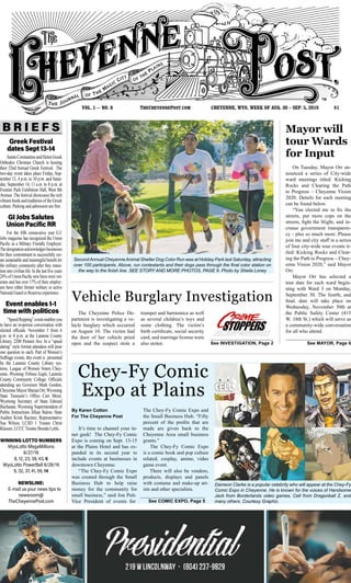 The Cheyenne Post - Volume 1 Issue 8 | PDF