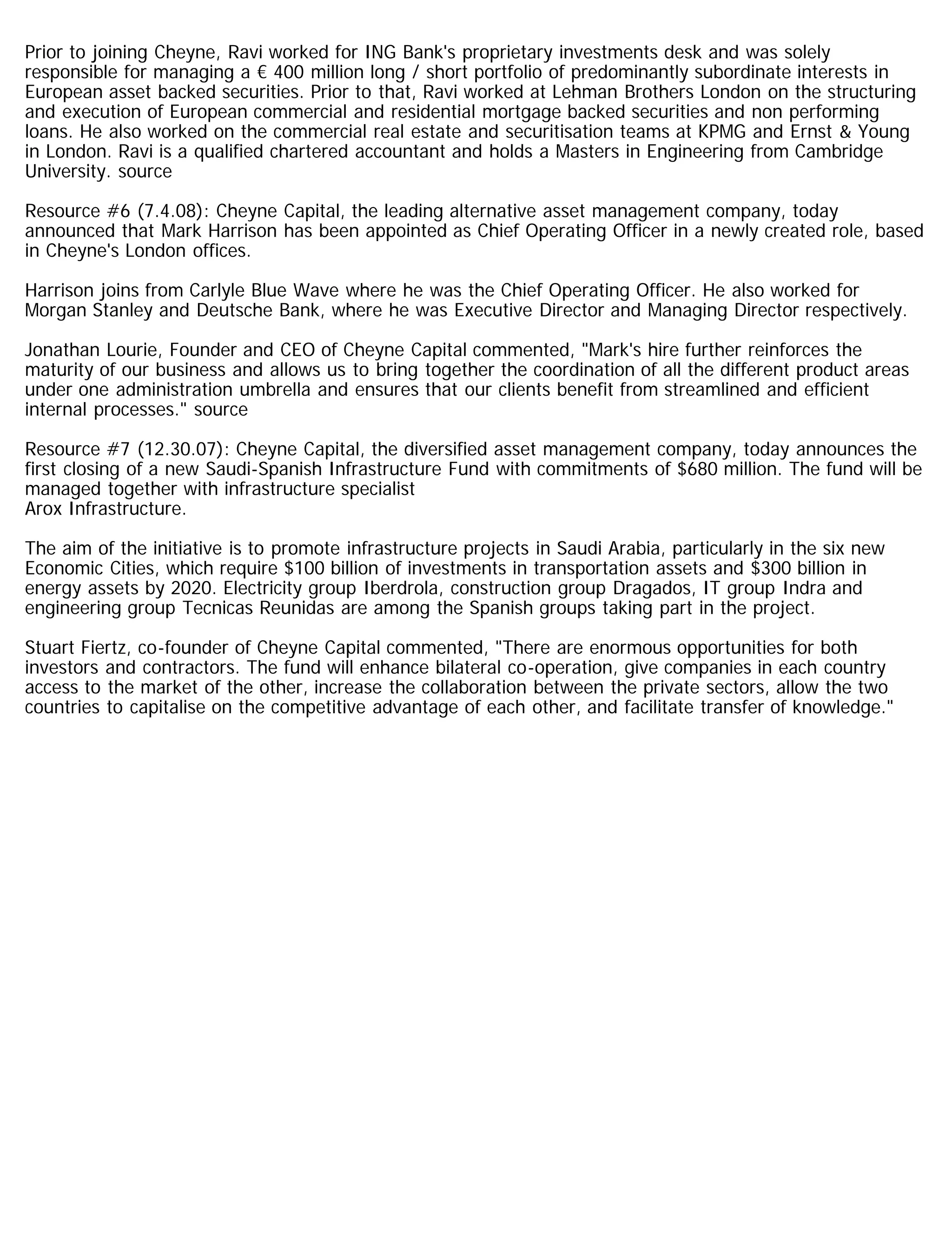 Cheyne Capital Management | PDF