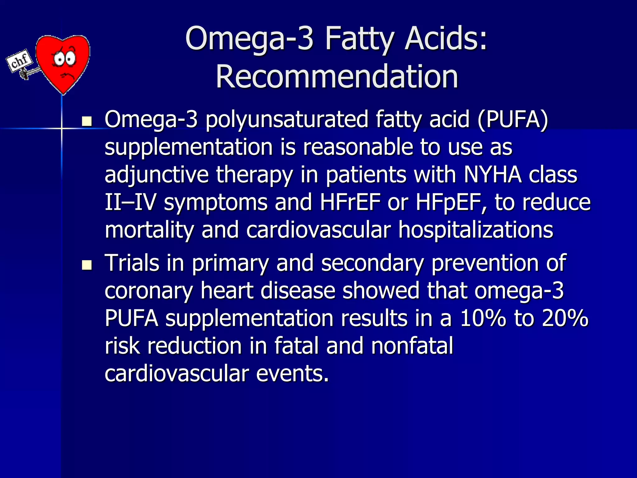 Pharmacotherapy of Heart Failure | PPTX