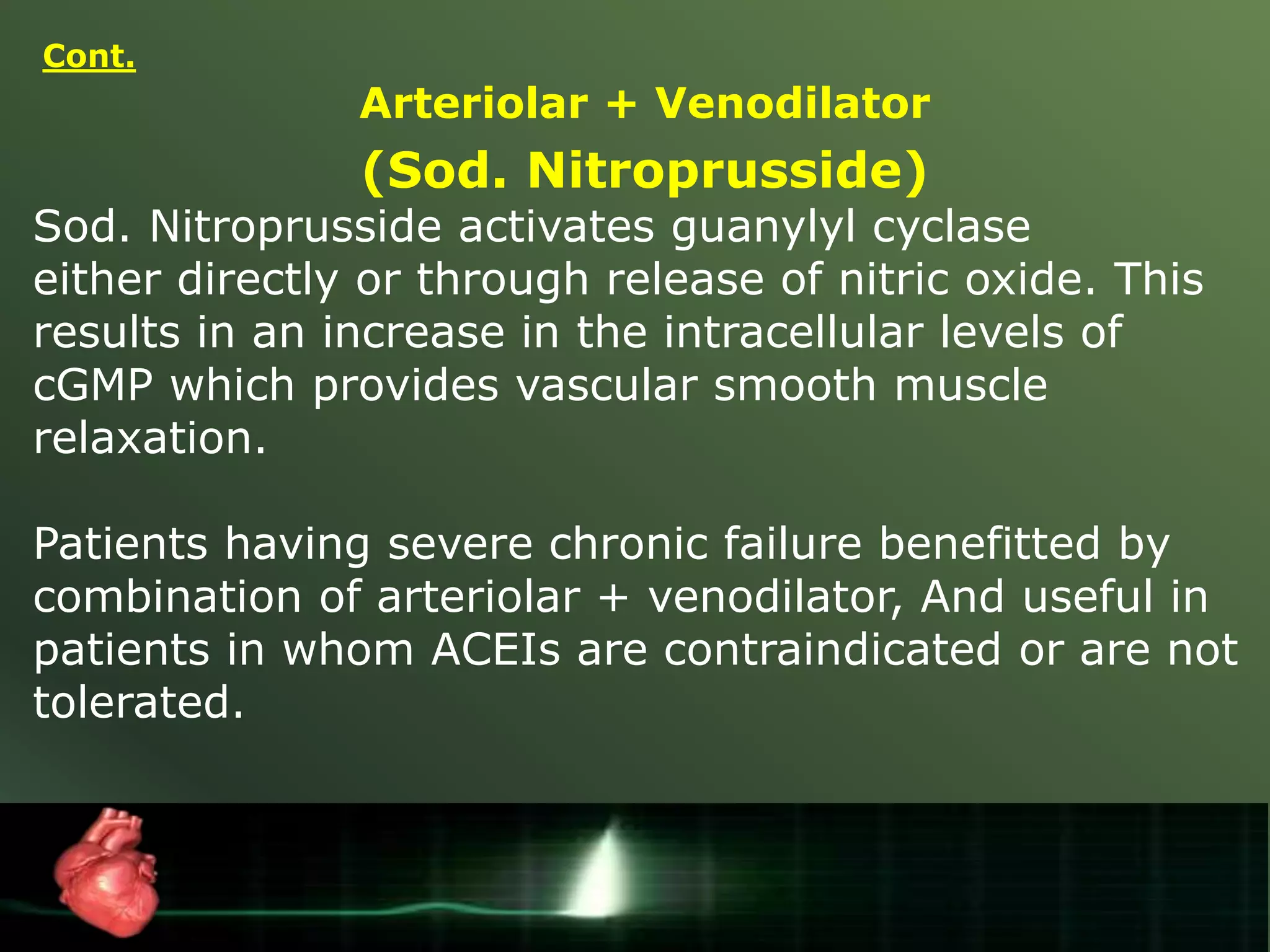 Drugs used in Congestive heart failure | PPTX
