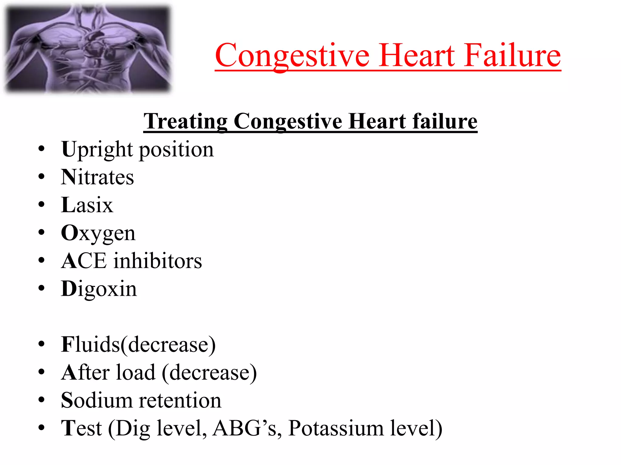Congestive cardiac Failure | PPTX