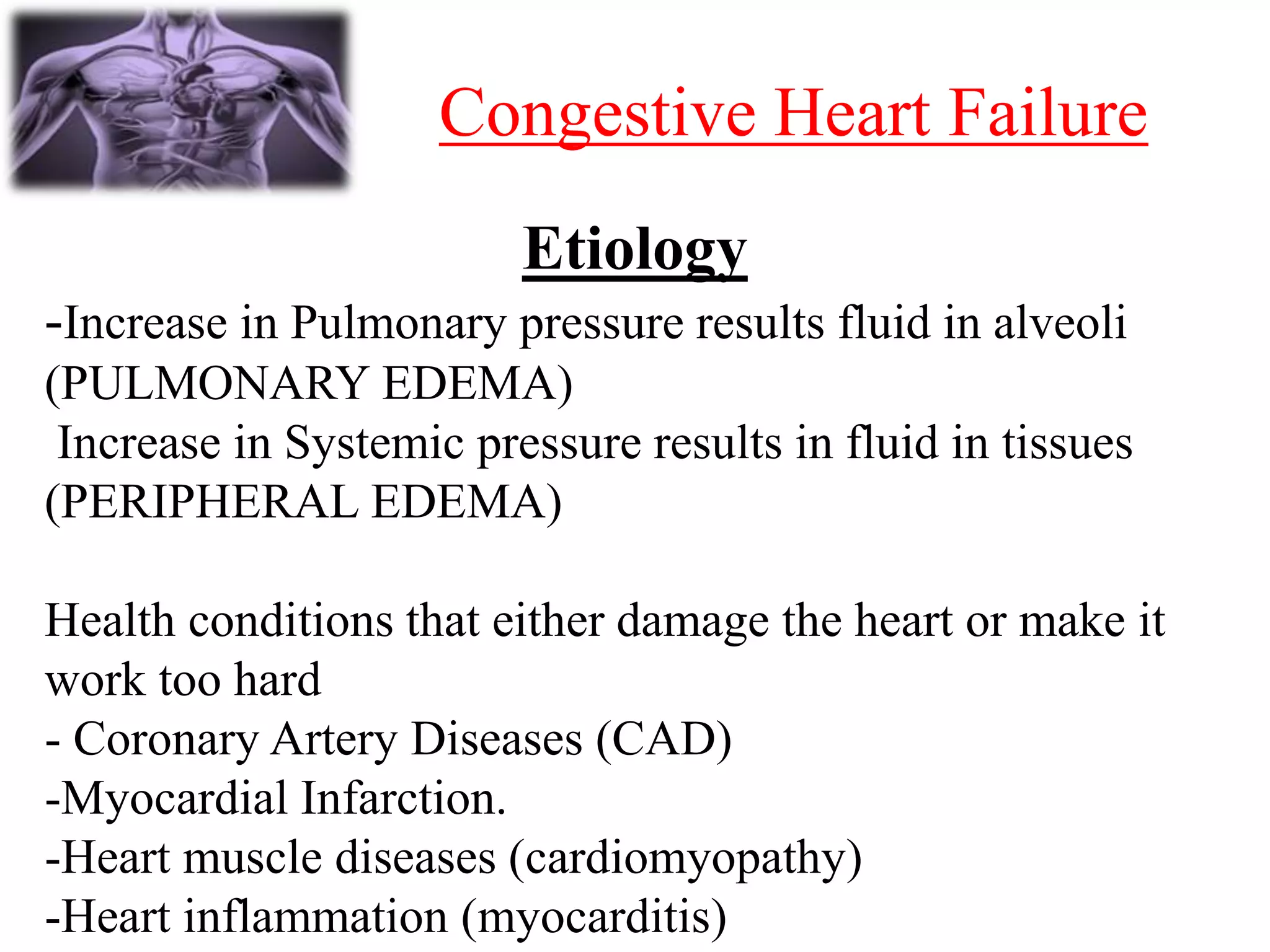 Congestive cardiac Failure | PPTX