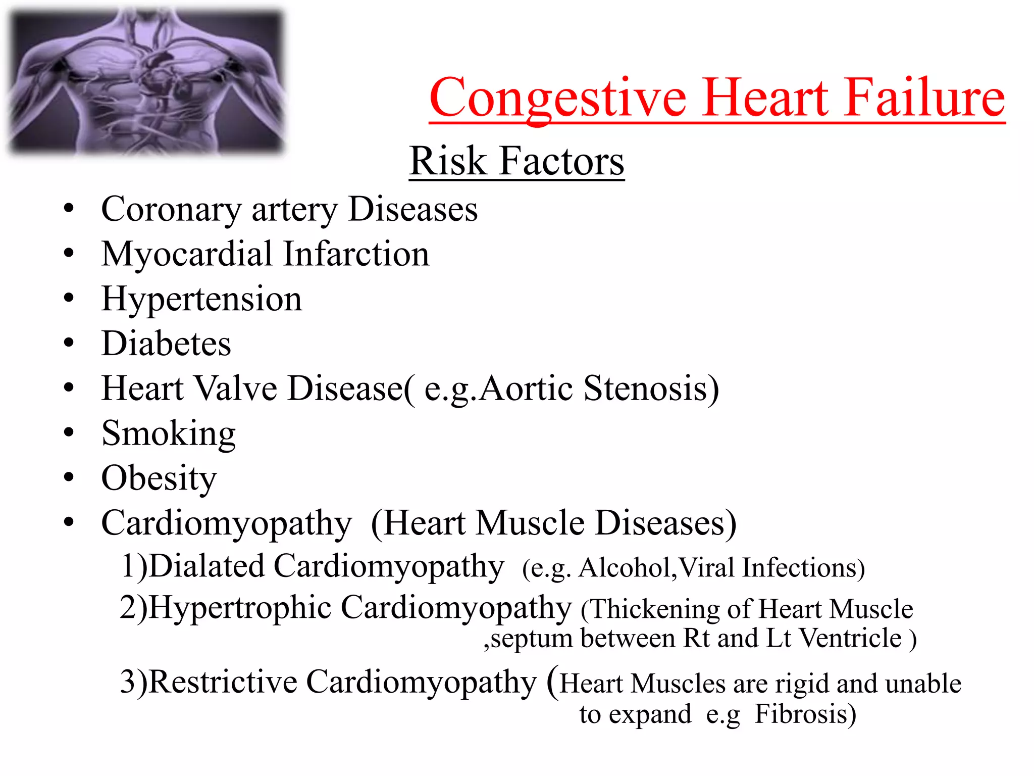 Congestive cardiac Failure | PPTX