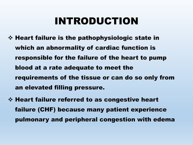 Heart failure | PPT