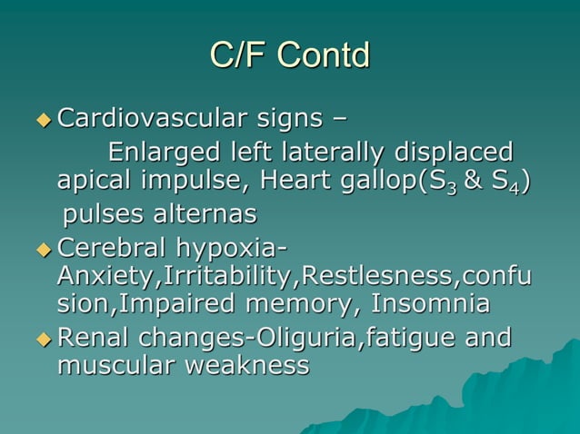 Congestive Heart Failure | PPT
