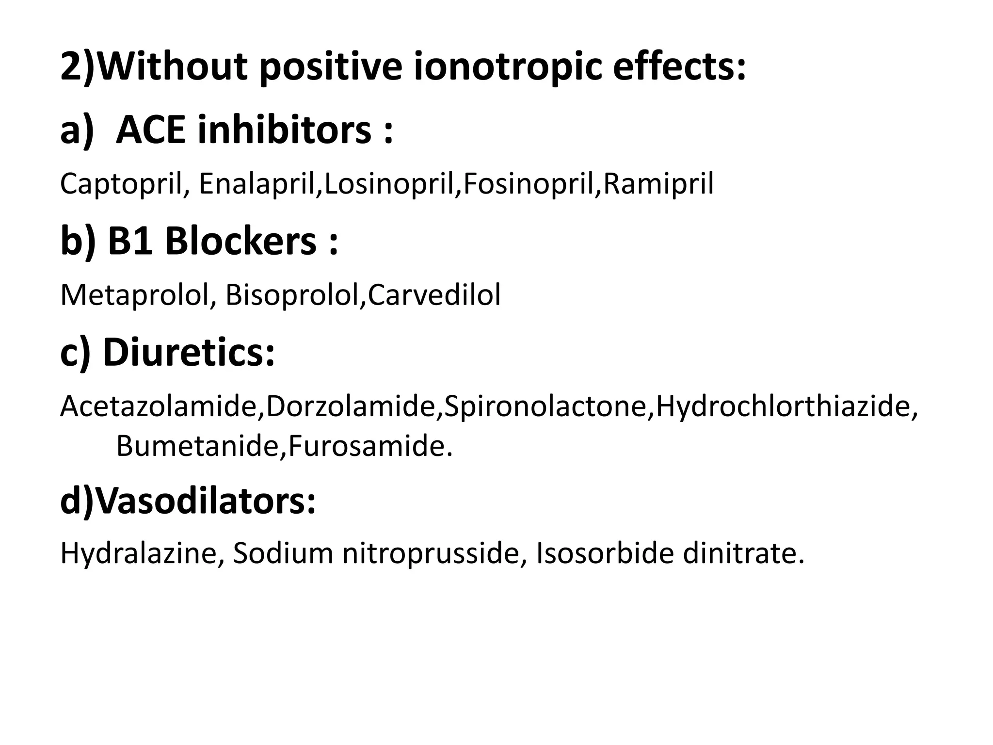 Congestive Heart Failure pharmacotherpeutics | PPTX