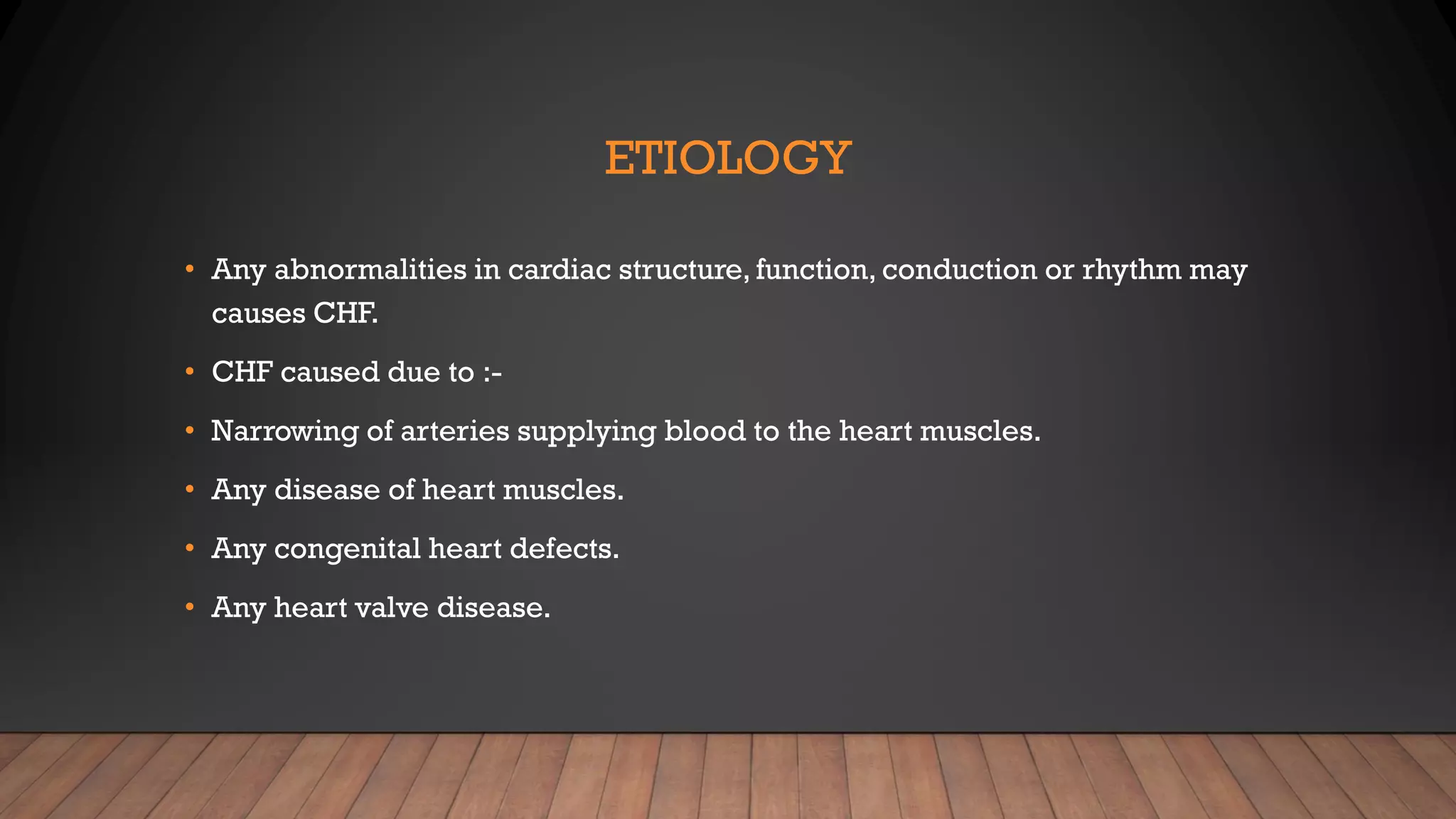 congestive heart failure(CHF), Heart failure | PDF