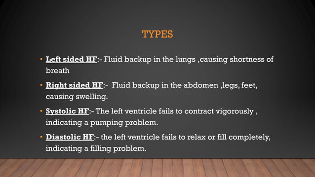 congestive heart failure(CHF), Heart failure | PDF