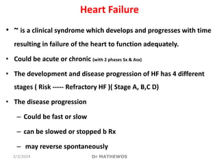 CHF.ppt it is internal medicine part 2016 Ambo | PPT