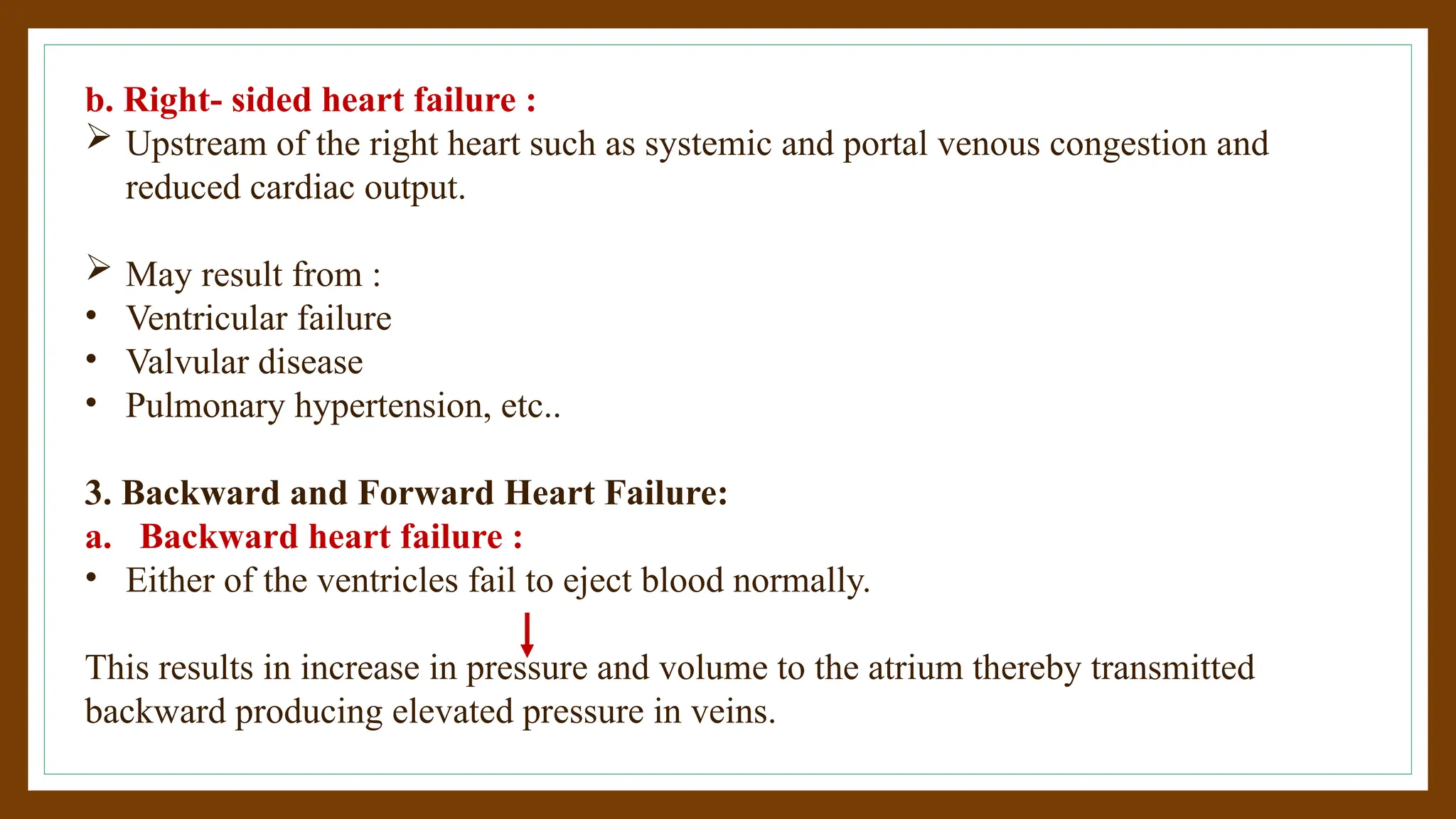 CONGESTIVE HEART FAILURE - AS PER 2ND SEMESTER BPHARM SYLLABUS | PPTX