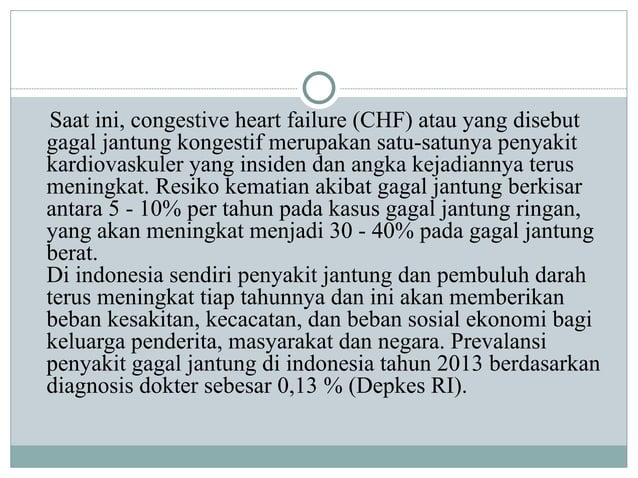 Power point apa itu penyakit CHF/jantung .ppt