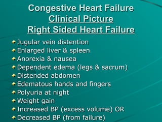 congestive heart failure power point(ppt) | PPT
