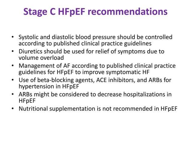 Congestive Heart Failure Latest Guidelines and Recent Advances in Drug ...