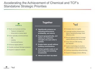 CHFC TCF Merger of Equals Investor Presentation (FINAL) | PPT