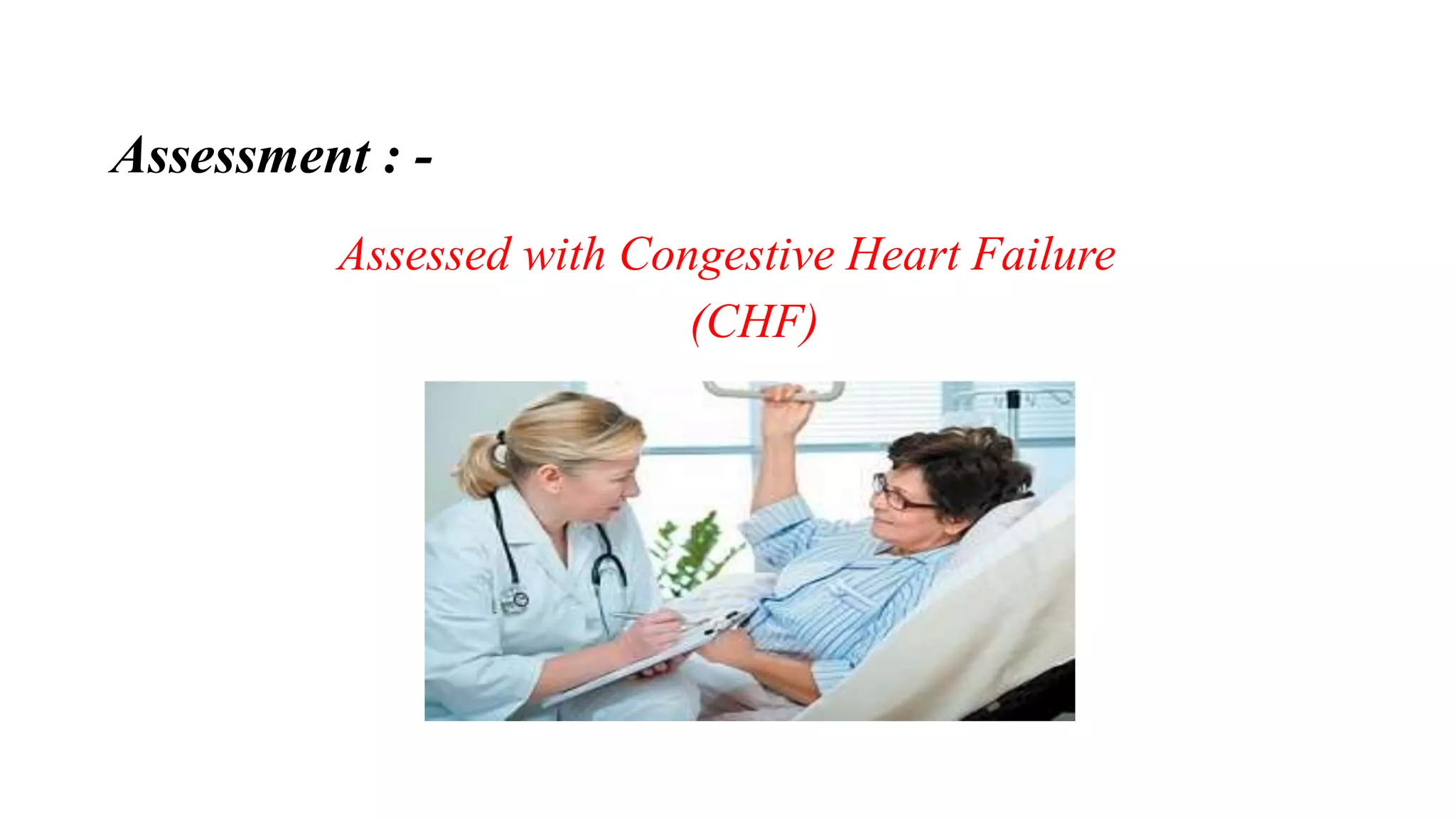 Chf case presentation by BHUKYA NOM KUMAR NAIK | PPT