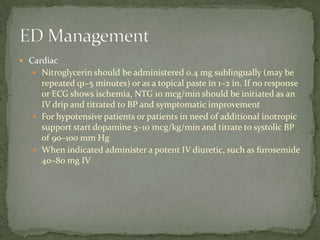 Chf exacerbation | PPT | Free Download