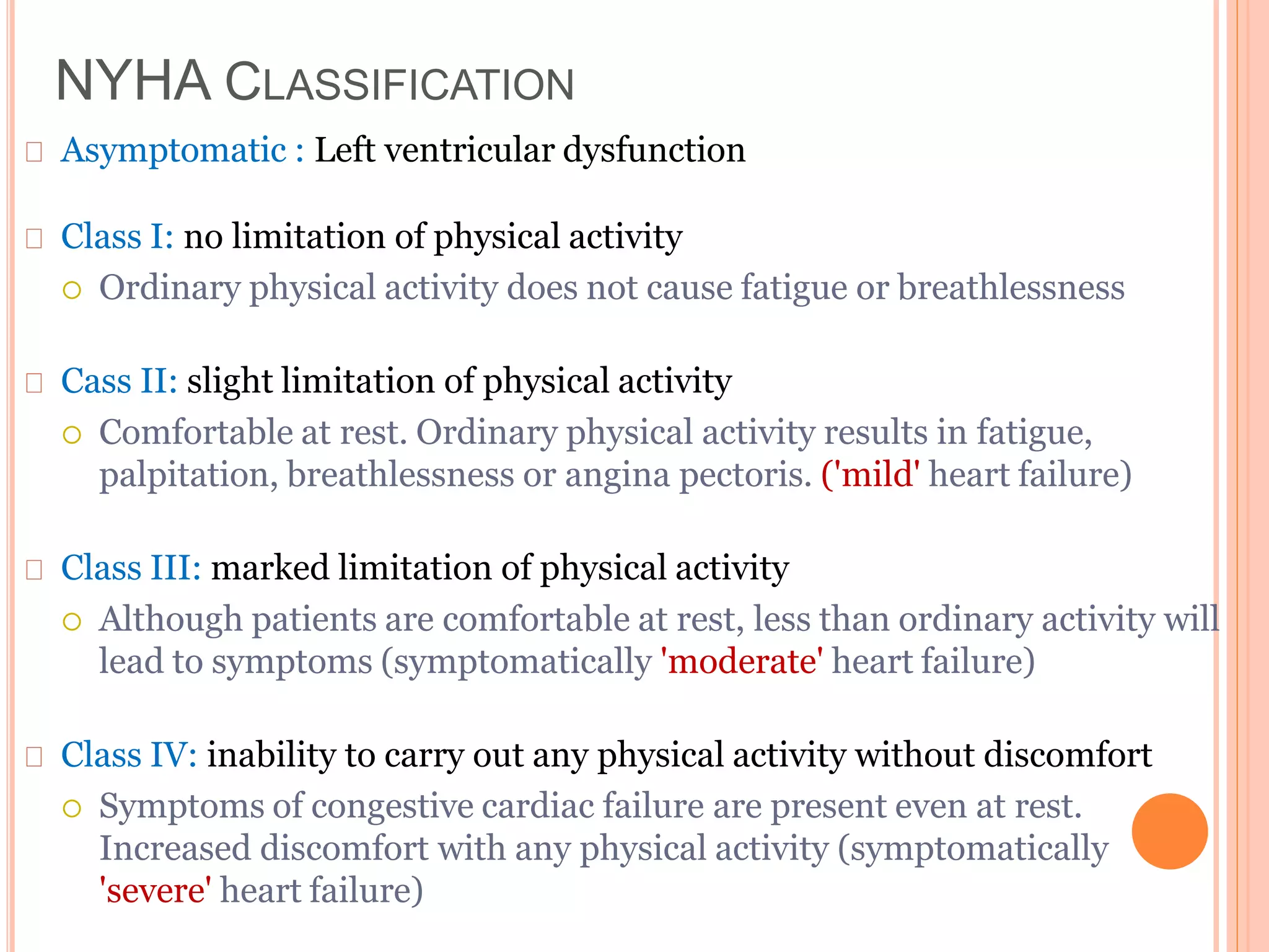 Congestive Heart Failure- Part I | PPTX