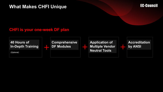 Computer Hacking Forensic Investigator - CHFI | PPTX