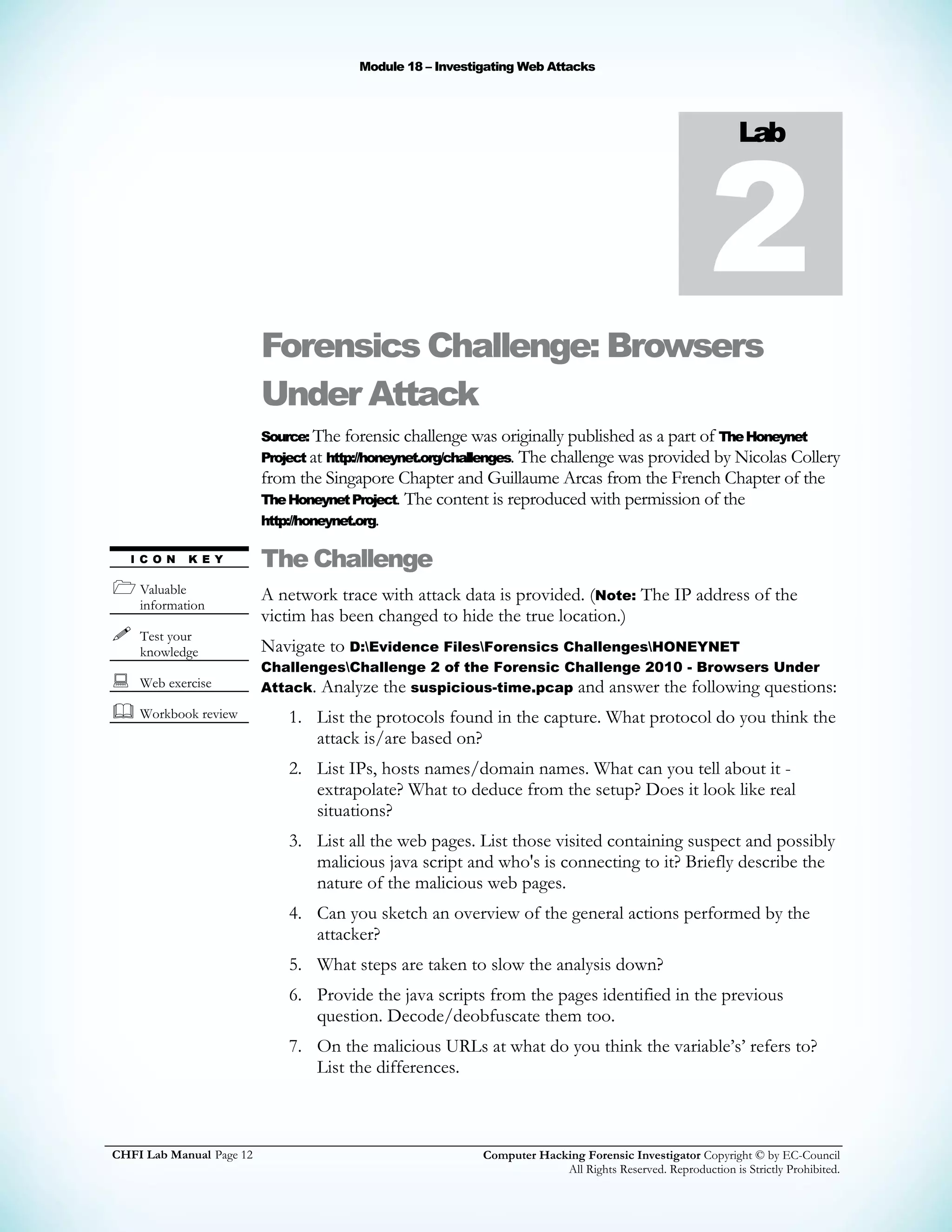 CHFI v8 Module 18 Investigating Web Attacks.pdf