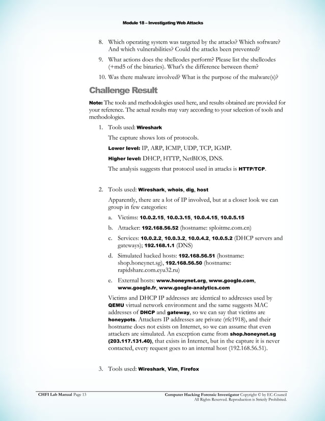 CHFI v8 Module 18 Investigating Web Attacks.pdf