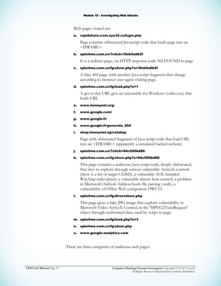 CHFI v8 Module 18 Investigating Web Attacks.pdf