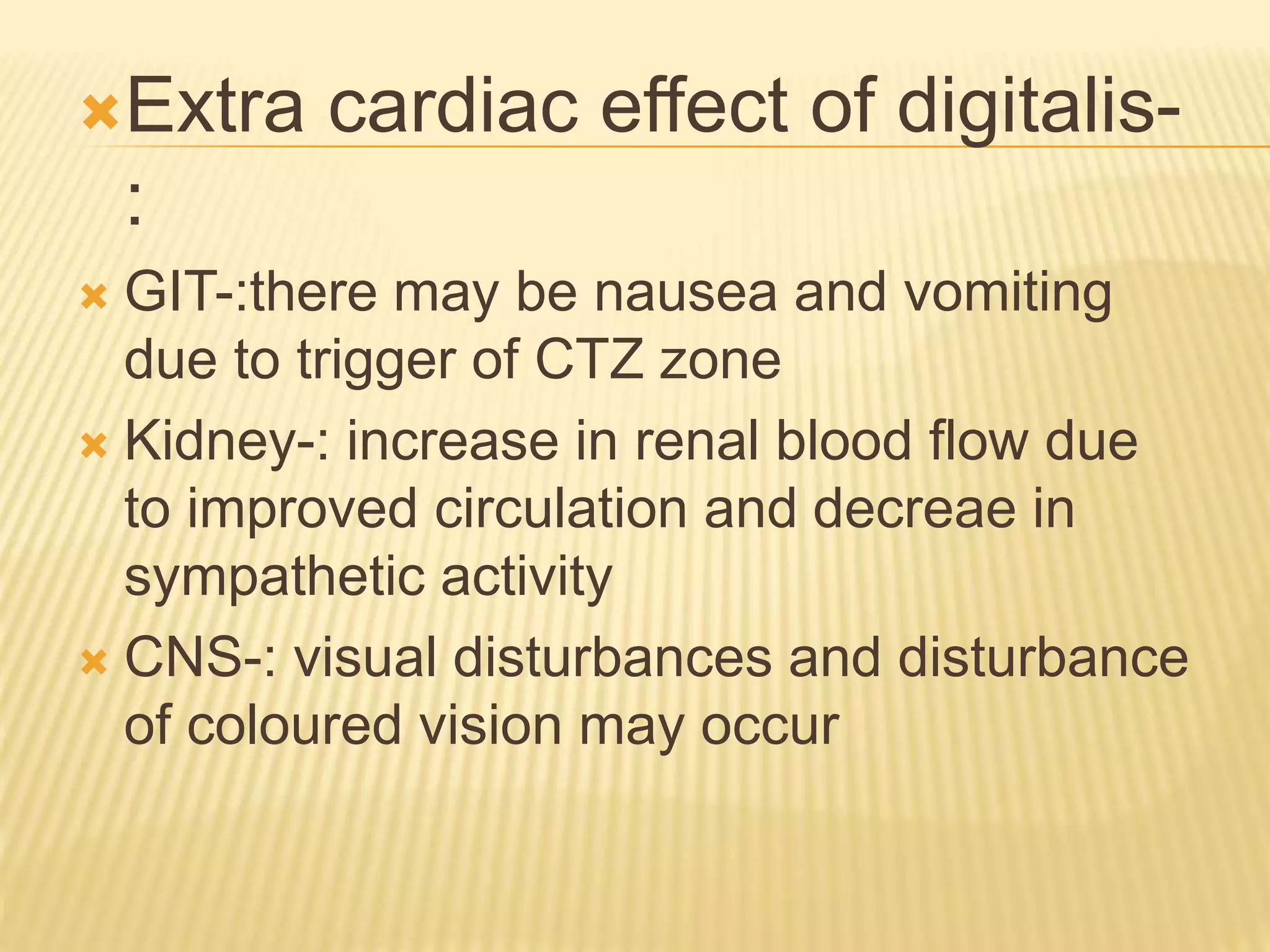Chf pharmacology of digitalis | PPTX